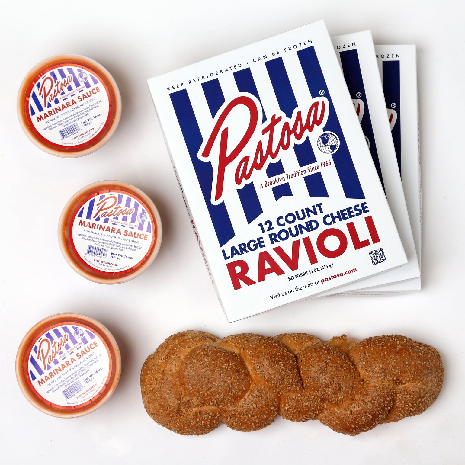 Pastosa Cheese Ravioli & Marinara Sauce Kit – Pastosa Shop Online