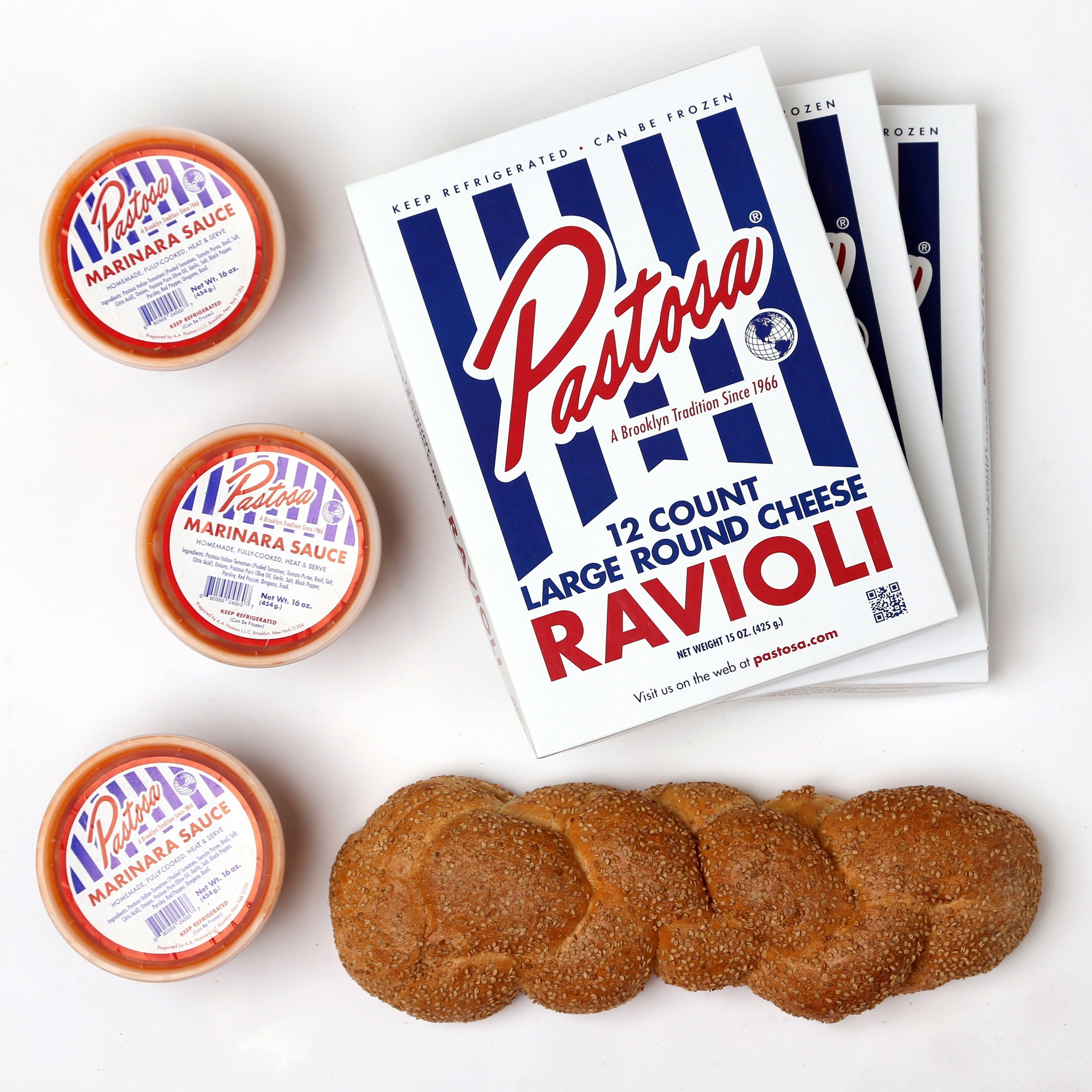 Pastosa Cheese Ravioli & Marinara Sauce Kit – Pastosa Shop Online